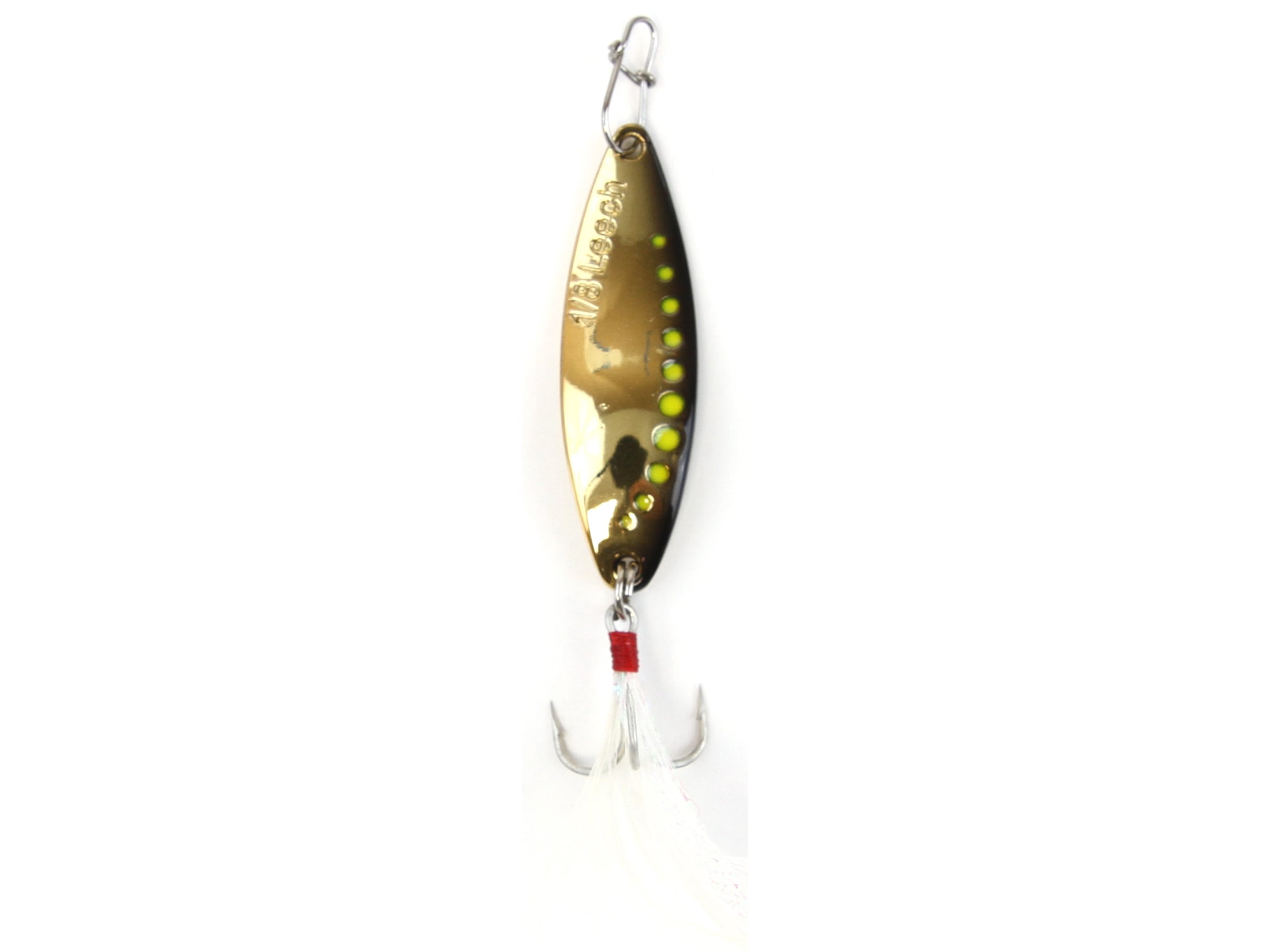Clam Leech Flutter Spoon Golden Shiner 1/8oz