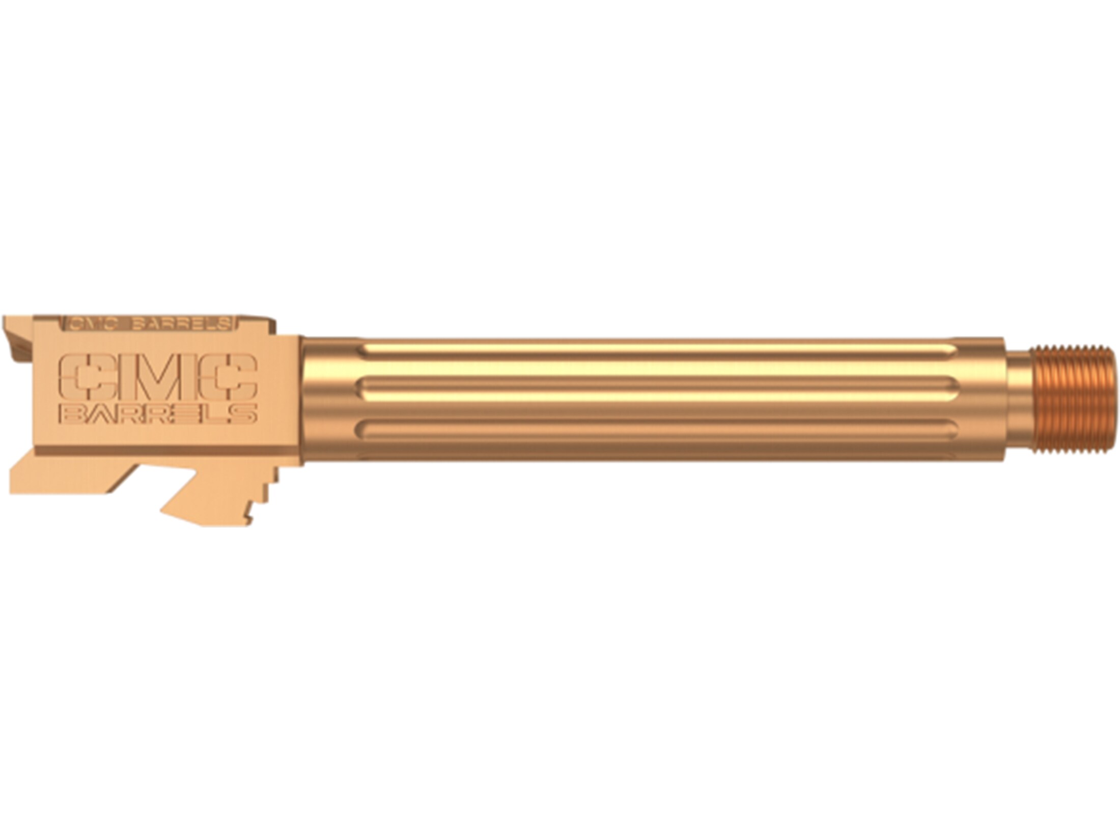 CMC Triggers Threaded Glock 17 Barrel 9mm Luger Bronze