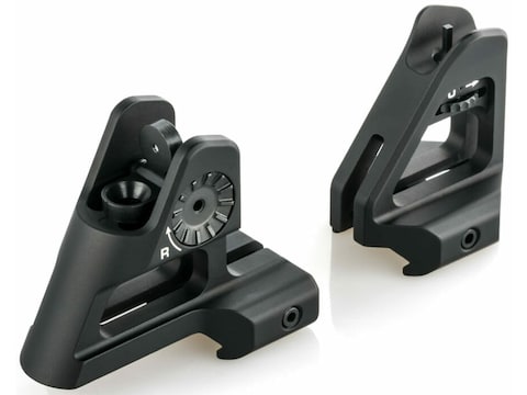 Scalarworks PEAK Fixed Iron Detachable Front Rear Sight Set AR-15