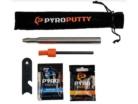 Pyro Putty Telescoping Pocket Fire Bellow Fire Starter Kit