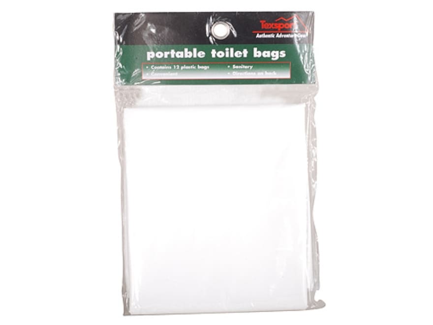 Texsport Portable Toilet Replacement Bags Polymer
