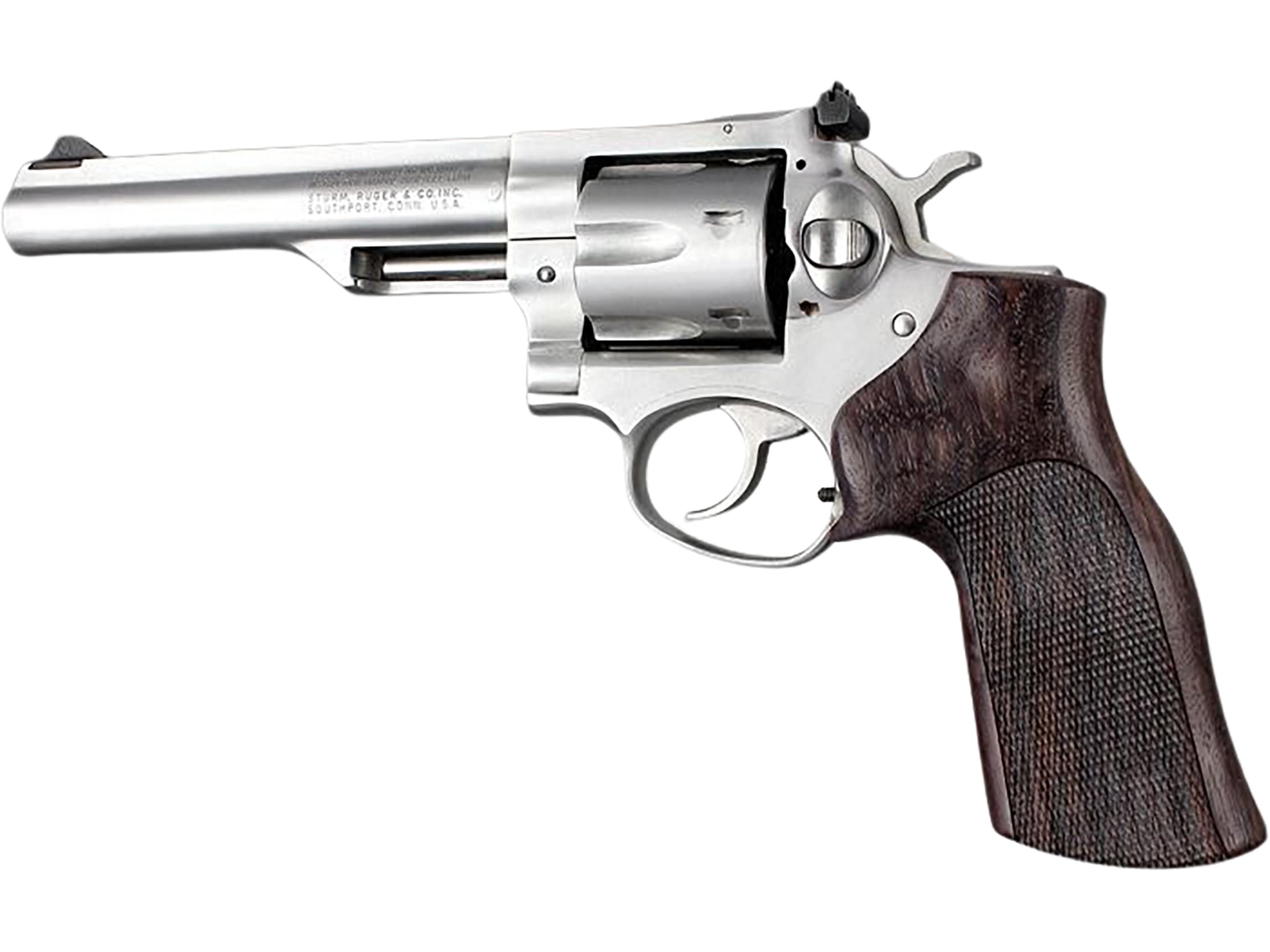 Hogue Fancy Hardwood Grips Ruger GP100 Super Redhawk Checkered