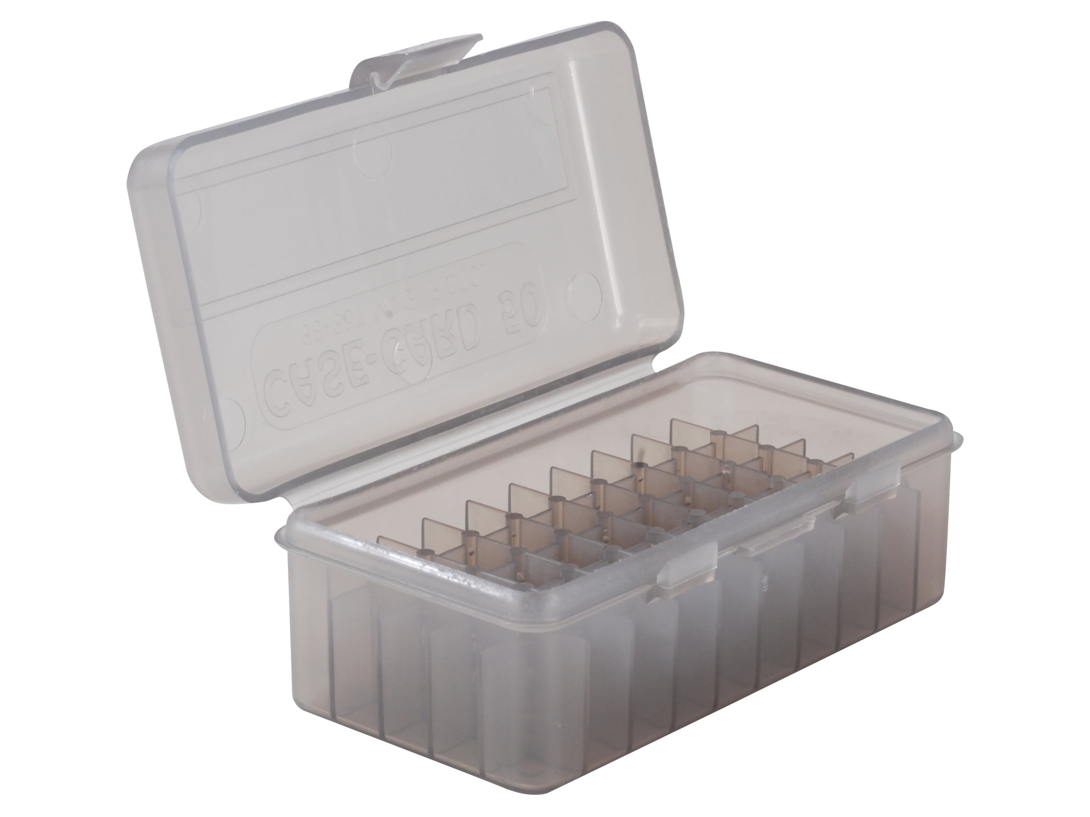 MTM Flip-Top Ammo Box Original 38 Special, 357 Mag 50-Round Plastic