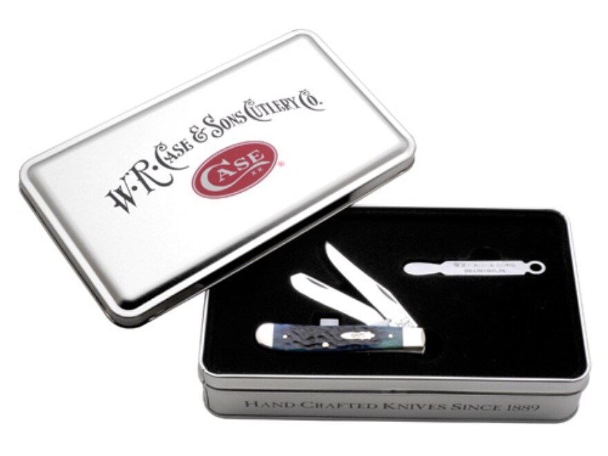 Case Mini Trapper Folding Knife Clip Spey SS Blades Kentucky Bluegrass