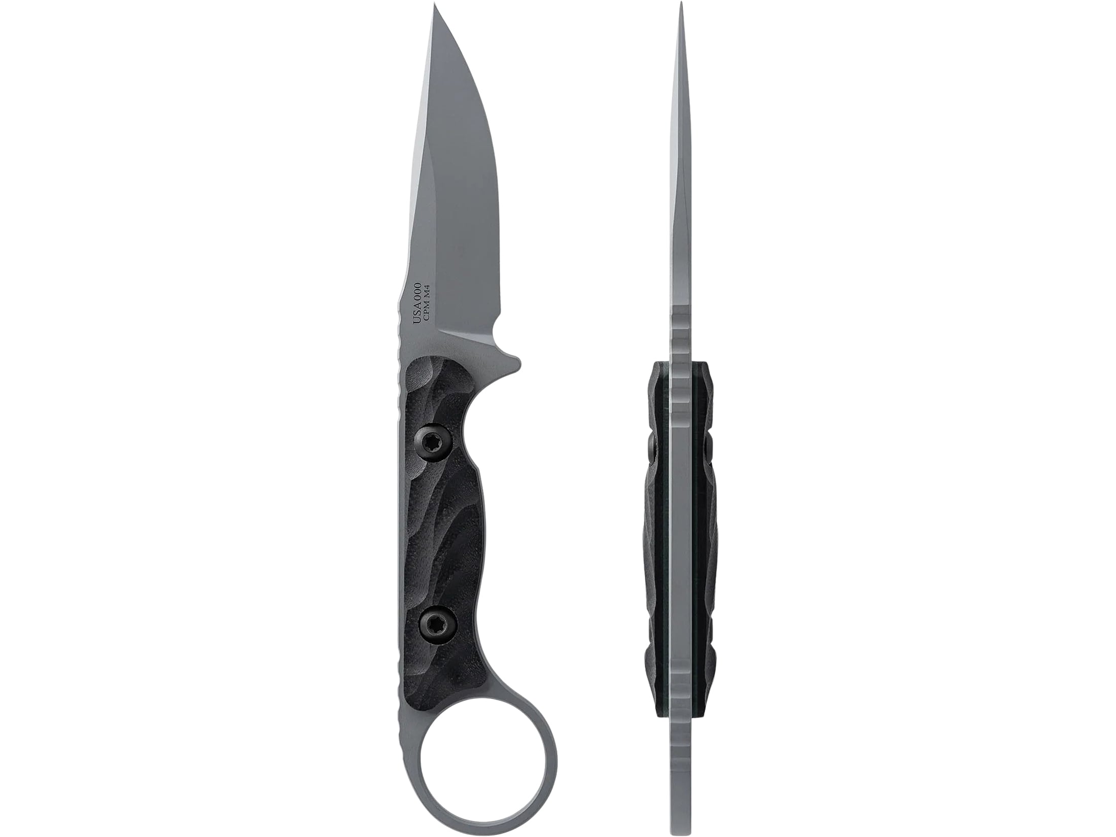 Toor Knives Jank Shank S Fixed Blade Knife 3 Drop Point CPM-M4 Socom