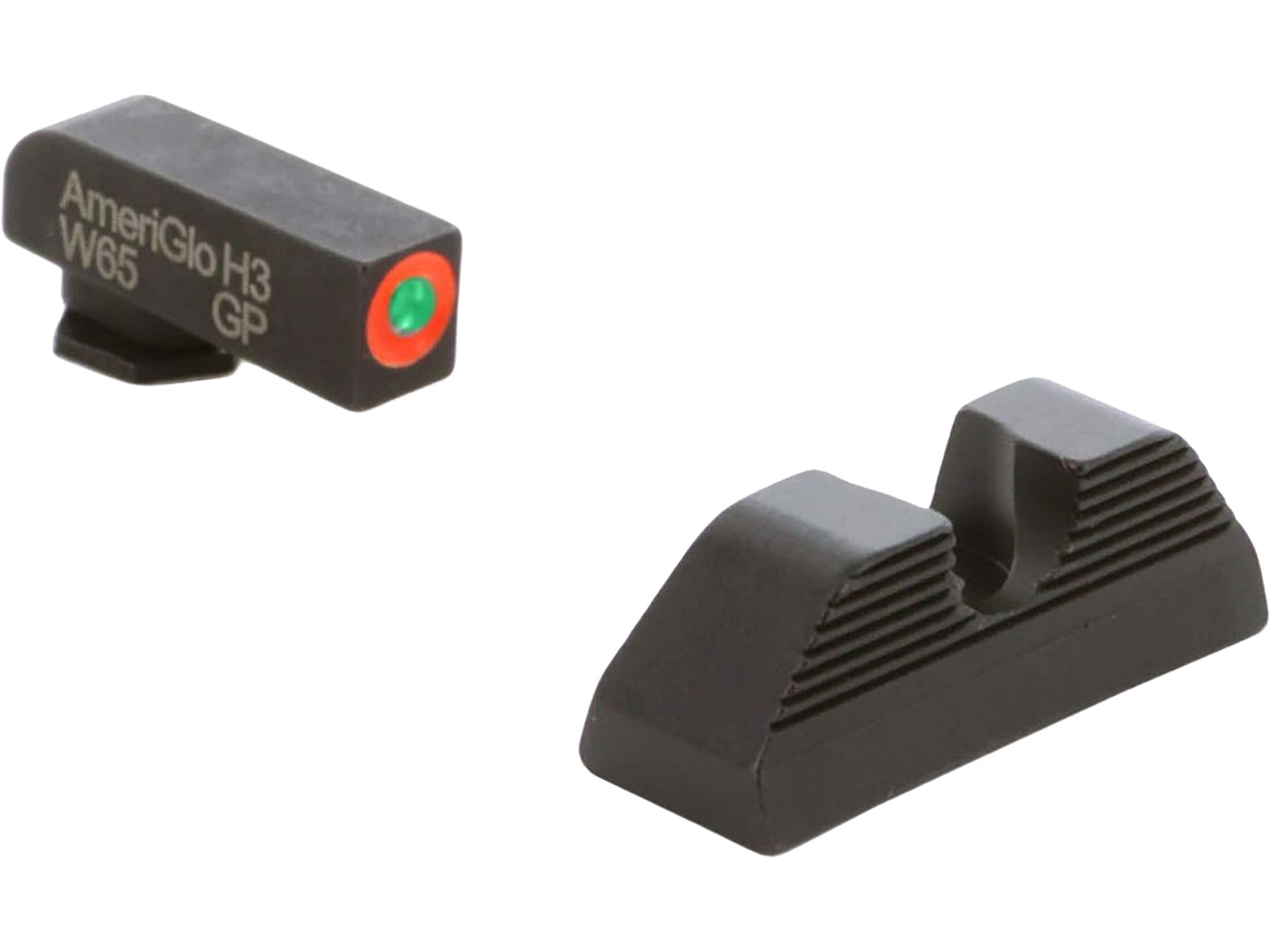 Ameriglo UC Night Sight Set Glock 42, 43, 43X Tritium Green Front Ameriglo UC Night Sight Set Glock 42, 43, 43X Tritium Green Front