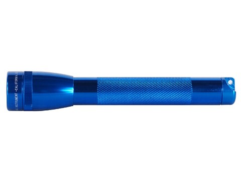 Maglite Mini-Mag AA Flashlight Krypton Bulb Aluminum Blue