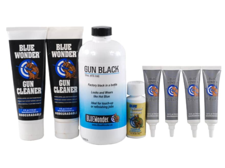 Blue Wonder Gun Black Cold Black 16oz Kit