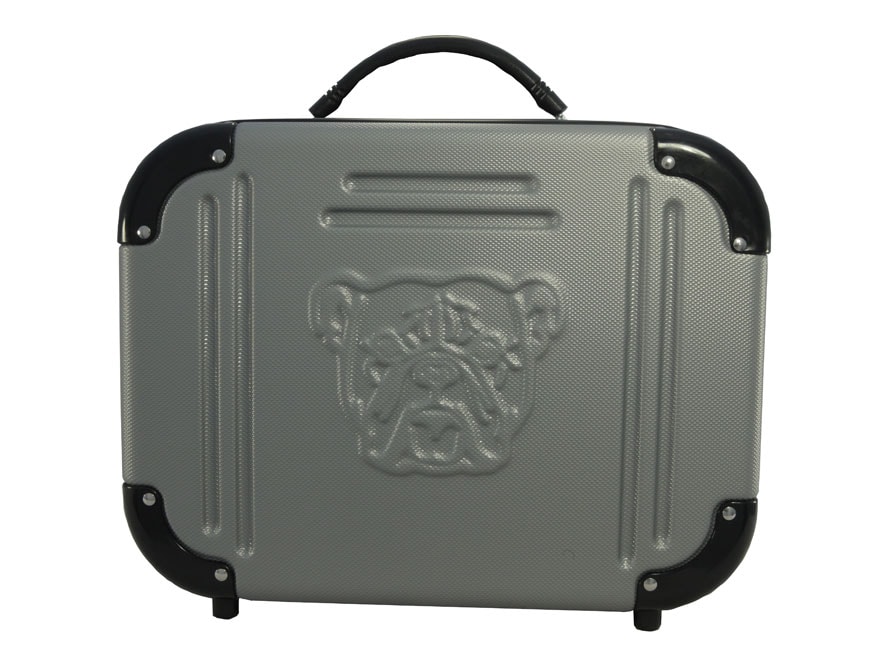 Bulldog Molded Double Pistol Case TSA Lock 12 Gray