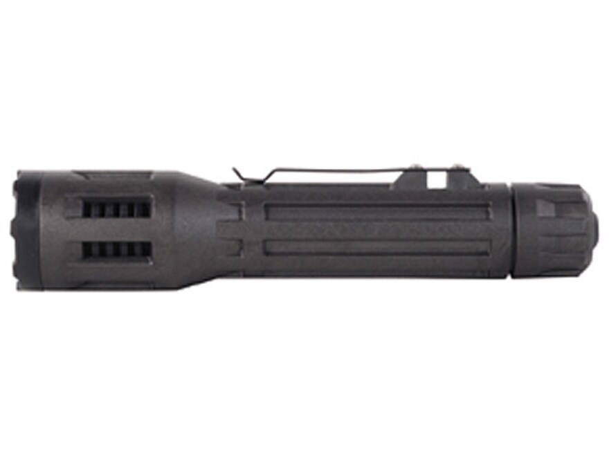 Inforce 9vx Flashlight LED 3 CR123A Batteries Fiber Composite Black