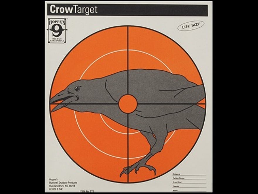 Hoppe's Crow Target 10-1/2 x 12 20PK