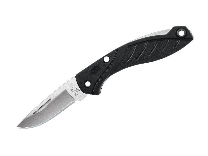 Buck Knives 363 Rival SS Folding Knife 1.875 Drop Point 420HC SS Blade