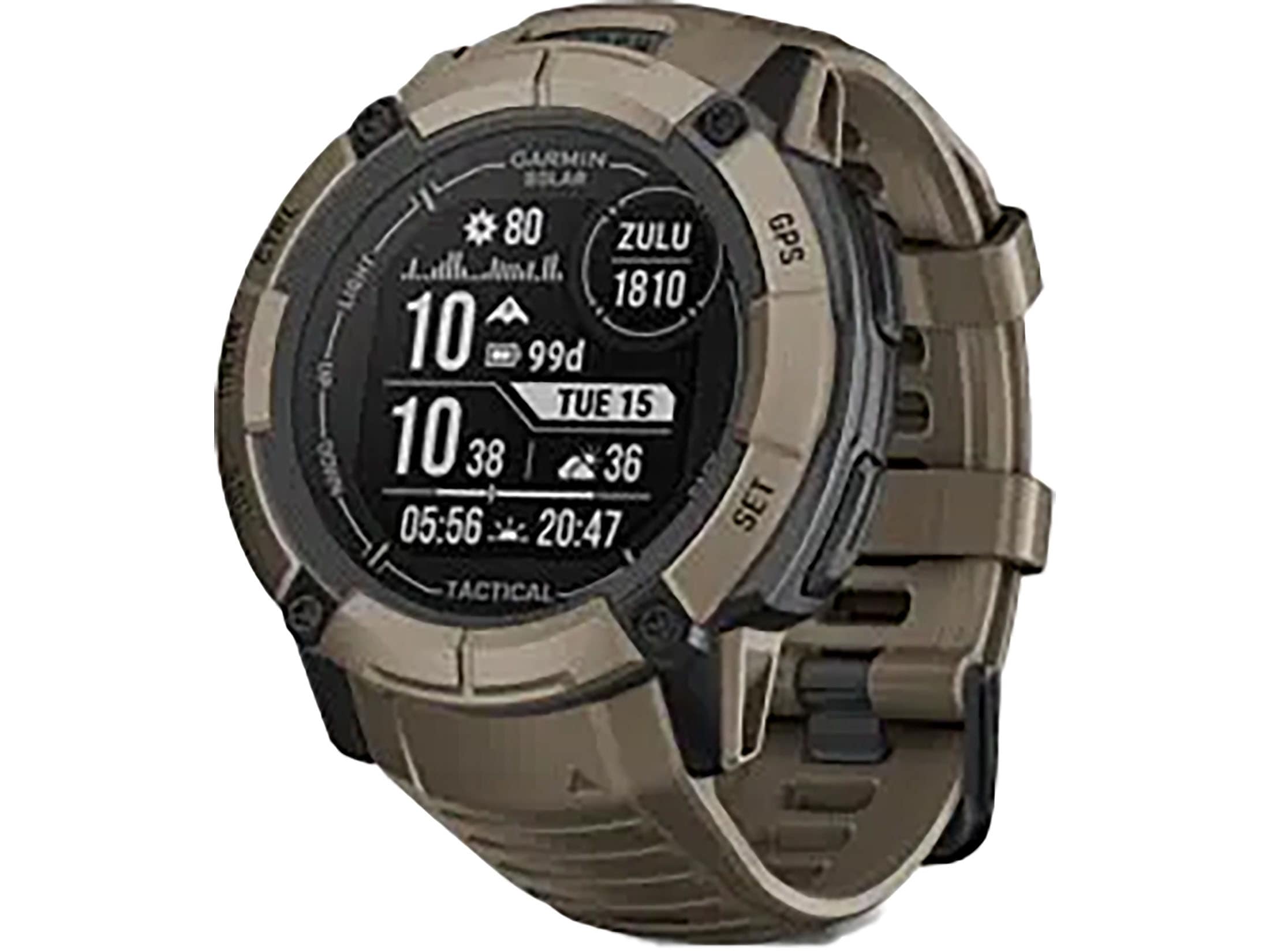 Garmin Instinct 2X Solar Tactical Edition Watch Black