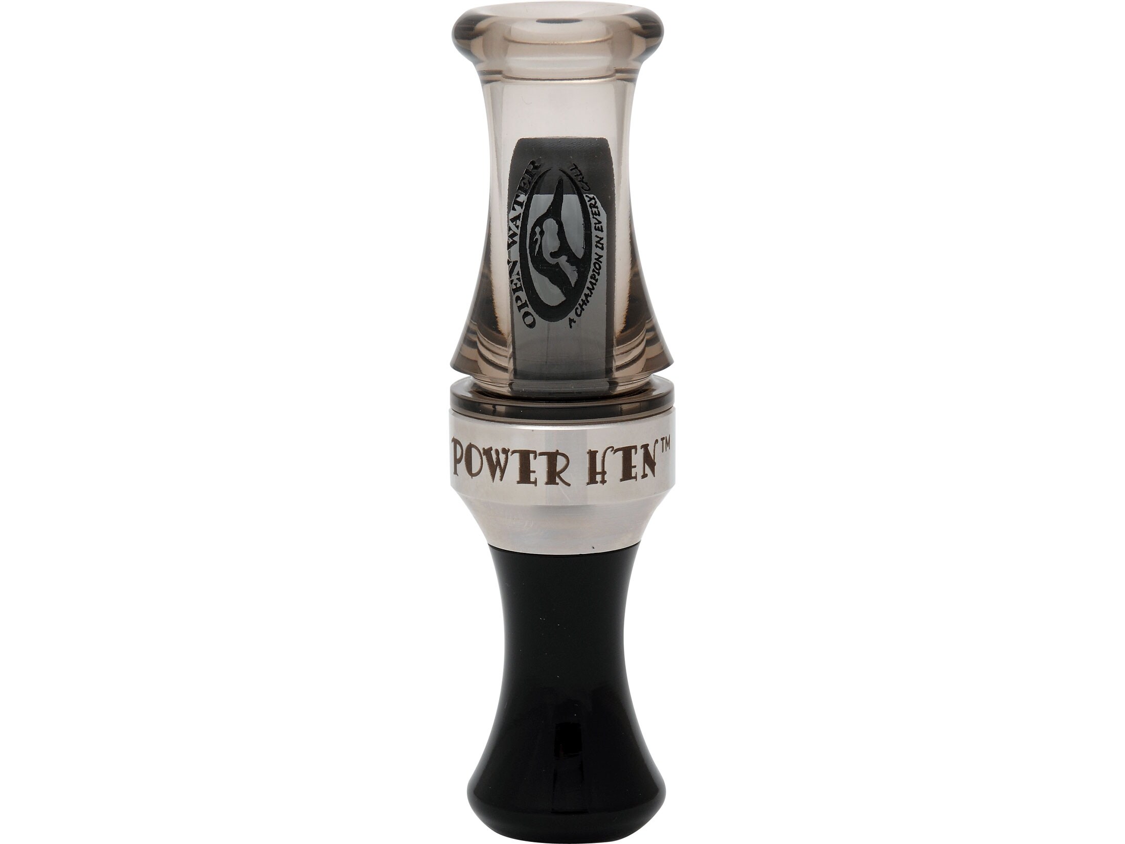 Zink Power Hen PH-1 Open Water Single Reed Acrylic Duck Call Gun Smoke