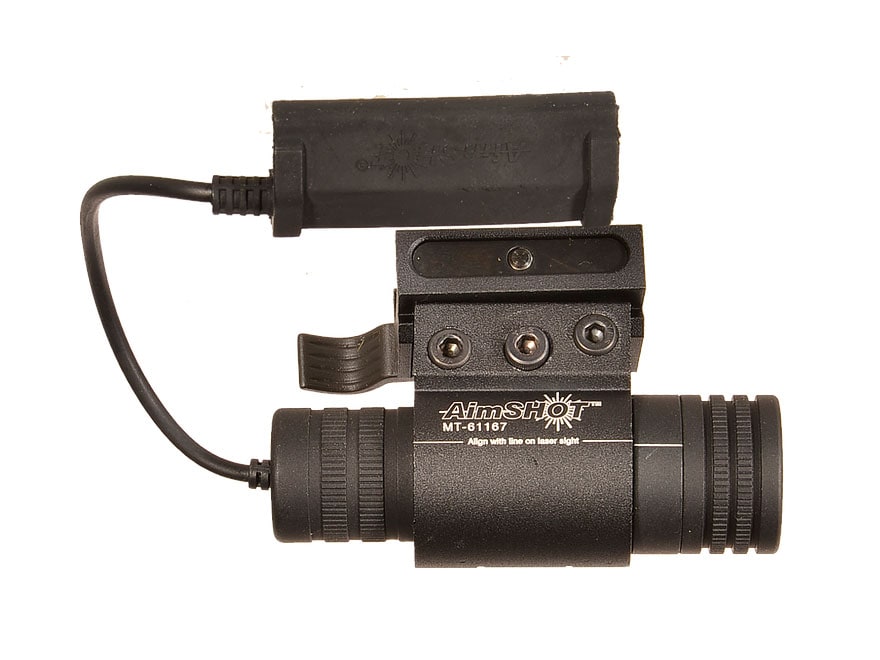 AimShot Infared Rifle Laser Rail Mounted Pressure Switch Black