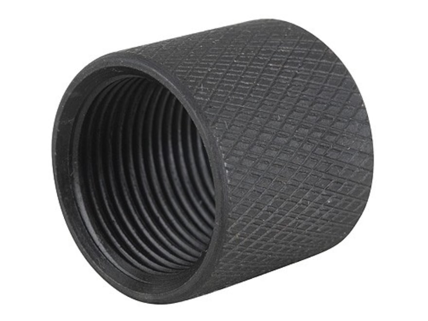 Schuster Thread Protector Cap AR-10 5/8-24 Thread Knurled Steel Matte
