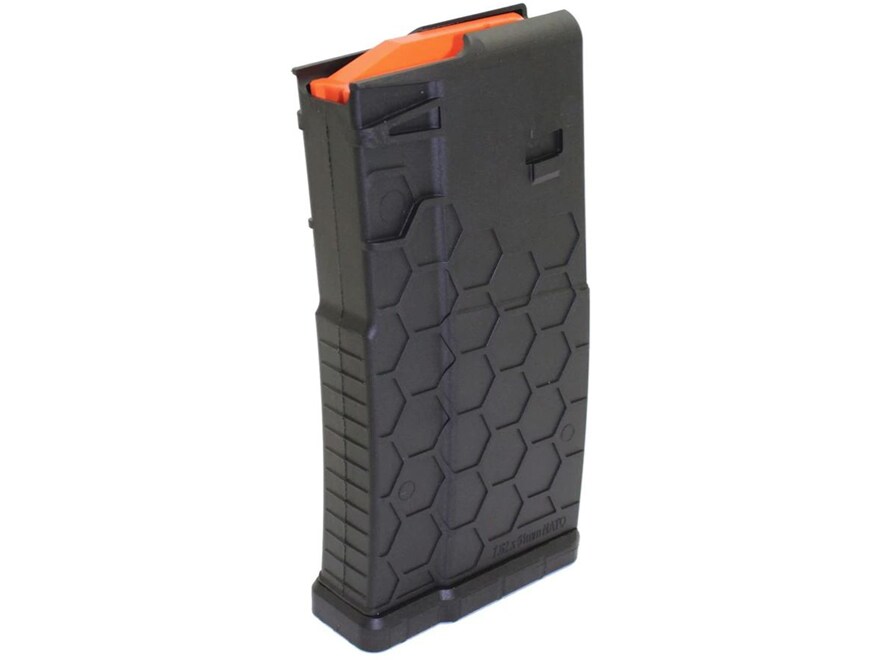 Hexmag Mag LR-308 SR-25 308 Winchester 20-Round Polymer Black